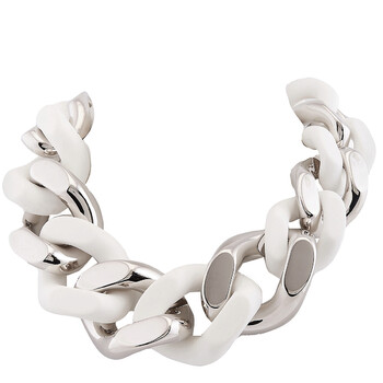 Philipp Plein Metal And Resin Chunky Chain Necklace PAAA-UGB0004 ...