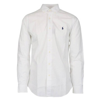 Polo Ralph Lauren Classics Men's White Poplin Shirt, Size X-Large 710792044004 - Ralph Lauren ...