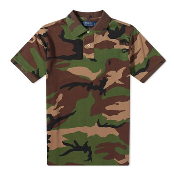 Polo Ralph Lauren Men's Custom Slim-Fit Camo Polo Shirt, Size X-Large ...