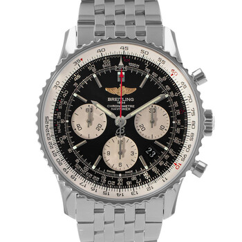 Breitling Pre-owned Breitling Navitimer GMT Automatic Chronometer Black ...