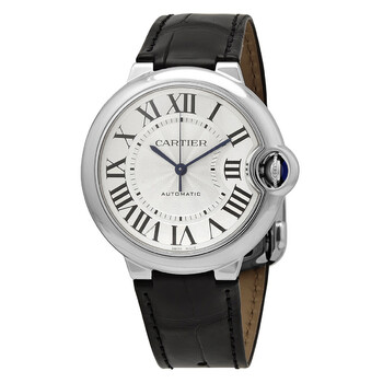 Cartier Ballon Bleu Moonphase Automatic Silver Dial Ladies Watch ...