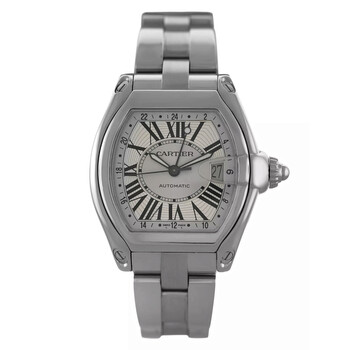 Cartier Pre-owned Cartier Roadster Automatic Silver Dial Men's Watch ...