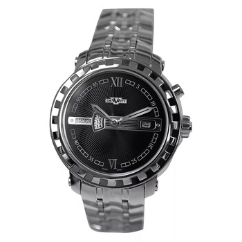 Le Vian Soho II Chronograph Quartz Diamond Black Dial Ladies Watch ...