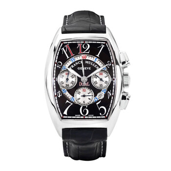Franck Muller Pre-owned Franck Muller Casablanca Chronograph Black Dial ...