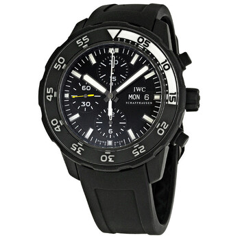 IWC Aquatimer Deep Two Batman Bezel Men's Watch IW354702 7640127774557 ...