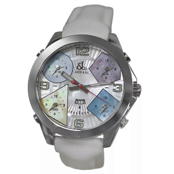 Jacob & Co. Pre-owned Jacob & Co. Five Time Zones Quartz Unisex Watch ...