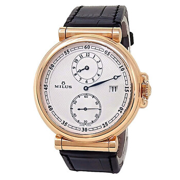 Milus Pre-owned Milus Zetios Automatic Black Dial Men's Watch ZET-ZP01 ...