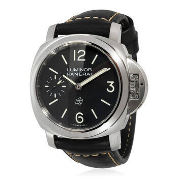 Panerai Luminor Left-Handed Hand Wind Black Dial Men's Watch PAM00796 ...