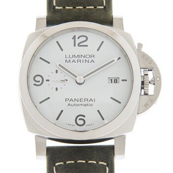 Panerai Luminor 44mm Base Logo Automatic White Dial Men's Watch ...