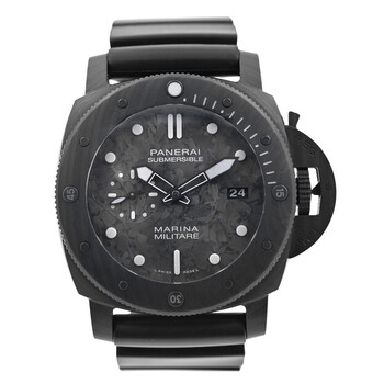Panerai Pre-owned Panerai Submersible Luna Rossa Black Dial Men's Watch ...