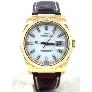 Rolex Pre-owned Rolex Datejust Automatic Chronometer Diamond Men's ...