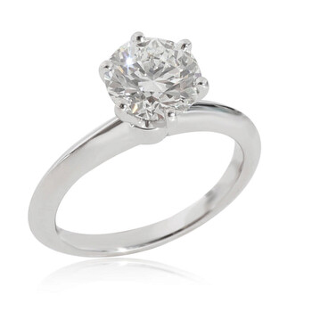 Tiffany & Co. Pre-Owned Tiffany & Co. Tiffany Solitaire Diamond ...
