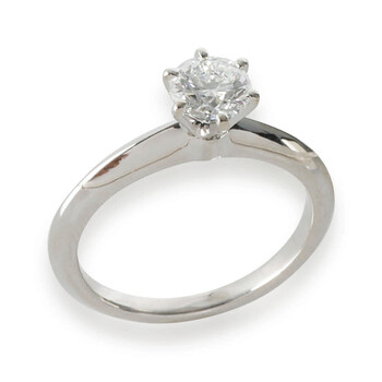 Tiffany & Co. Pre-Owned Tiffany & Co. Tiffany Solitaire Diamond ...