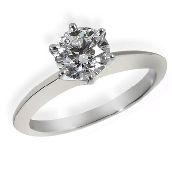 Tiffany & Co. Pre-Owned Tiffany & Co. Tiffany Solitaire Engagement Ring ...