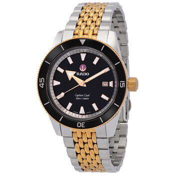 Rado HyperChrome Captain Cook Automatic Black Dial Men's Watch ...