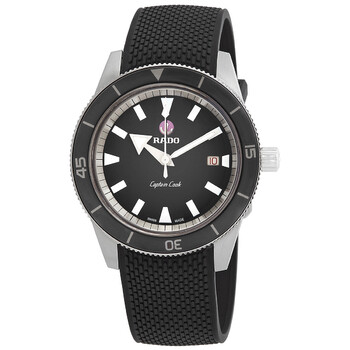 Rado HyperChrome Captain Cook Automatic Black Dial Men's Watch ...