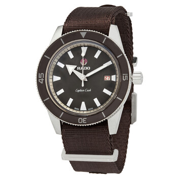 Rado Captain Cook Automatic Grey Dial Men's Watch R32505015 ...