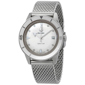 Rado Captain Cook Automatic White Dial Ladies Watch R32500718 - Watches ...