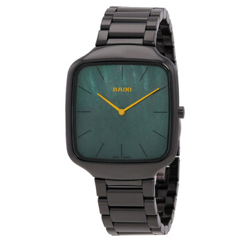 Rado True Thinline Quartz Green Dial Men's Watch R27096662 - Watches ...