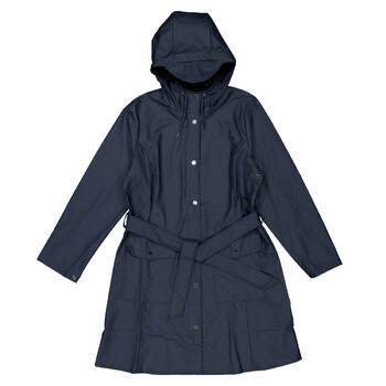 Rains Waterproof Curve W Jacket - Green, Size XX-Large 18130003 ...
