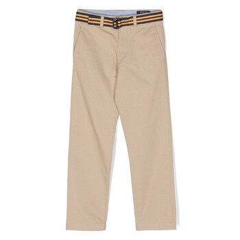 Polo Ralph Lauren Ralph Lauren Kids Belted Straight Chino Trousers, Size 10 323920581002 ...