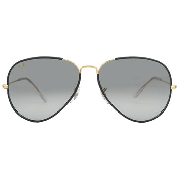 Ray-Ban Aviator Full Color Legend Gray Gradient Unisex Sunglasses ...