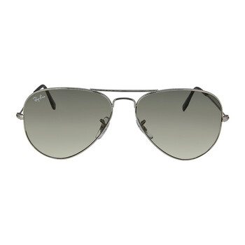 Ray-Ban Aviator Gradient Light Blue Unisex Sunglasses RB3025 003/3F 58 ...