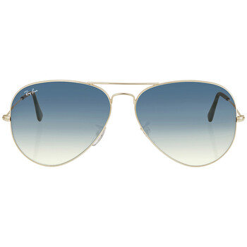 Ray-Ban Aviator Gradient Light Blue Gradient Unisex Sunglasses RB3025 ...