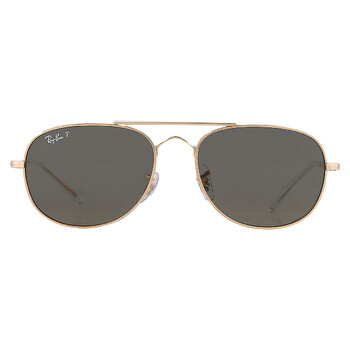 Ray-Ban Green Square Unisex Sunglasses RB3688 001/31 58 8056597950626 - Sunglasses, Square ...