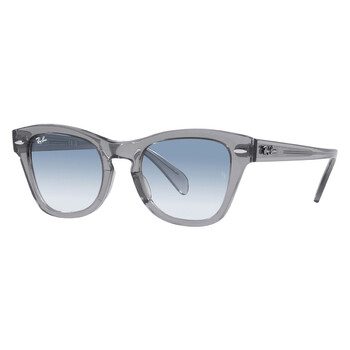 Ray-Ban Blue Gradient Square Unisex Sunglasses RB0707SF 66413F 53 ...