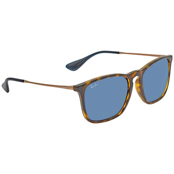 Ray-Ban Chris Blue Classic Square Men's Sunglasses RB4187F 639080 54 ...