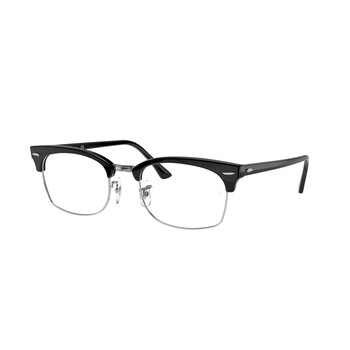 Ray-Ban Clubmaster Demo Square Unisex Eyeglasses RX5154 2077 53 ...