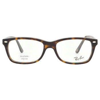 Ray-Ban Demo Rectangular Men's Eyeglasses RX7025 8282 57 8056597858717 ...