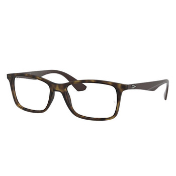 Ray-Ban Demo Rectangular Men's Eyeglasses RX7025 8282 57 8056597858717 ...