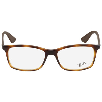 Ray-Ban Demo Rectangular Men's Eyeglasses RX7025 8282 57 8056597858717 ...