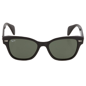 Ray-Ban Mega Wayfairer Polarized Green Square Unisex Sunglasses RB0840S ...