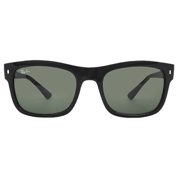Ray-Ban Polarized Black Square Unisex Sunglasses RB4428 601S48 56 ...