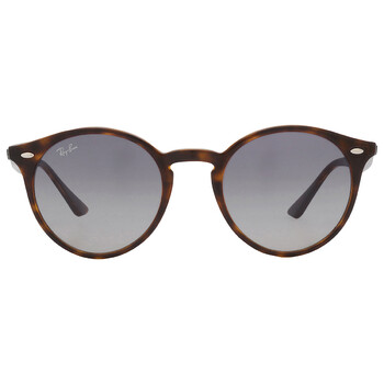 Ray-Ban Grey Gradient Round Unisex Sunglasses RB2180 601/11 51 ...