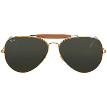 Ray-Ban Outdoorsman Green Classic G-15 Aviator Unisex Sunglasses RB3030 ...