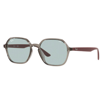 Ray-Ban Photochromatic Green Geometric Unisex Sunglasses RB4361F 6572Q5 ...