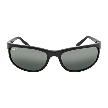 Ray-Ban Predator 2 Polarized Grey Rectangular Unisex Sunglasses RB2027 ...