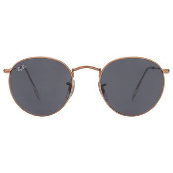 Ray-Ban Light Blue Gradient Flash Round Men's Sunglasses RB3447 N001/9O ...