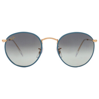 Ray-Ban Round Metal Full Color Legend Light Grey Gradient Men's ...