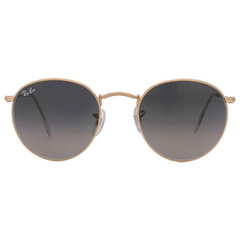 Ray-Ban Light Blue Gradient Flash Round Men's Sunglasses RB3447 N001/9O ...