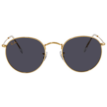Ray-Ban Round Metal Legend Gold Green Classic G-15 Unisex Sunglasses ...