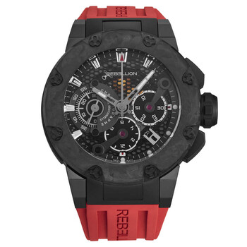 Rebellion Predator Chronograph Automatic Black Dial Men's Watch RB.PR ...