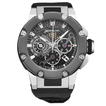 Rebellion Predator Chronograph Automatic Black Dial Men's Watch RB.PR ...