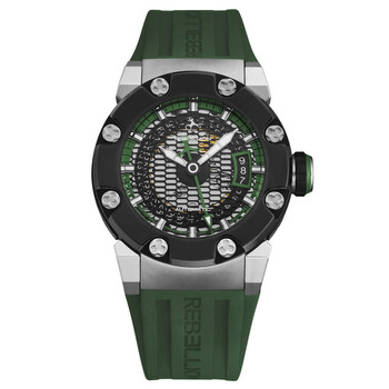Rebellion Predator S Automatic Black Dial Men's Watch RB.PRS.3H.TITB.YW ...