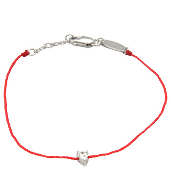 Redline Altesse 0.10ct Pear Diamond String Bracelet, Size 16.5 cm 742B ...