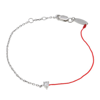 Redline Altesse Pear Diamond String Chain Bracelet, Size 16.5 cm 742BB ...